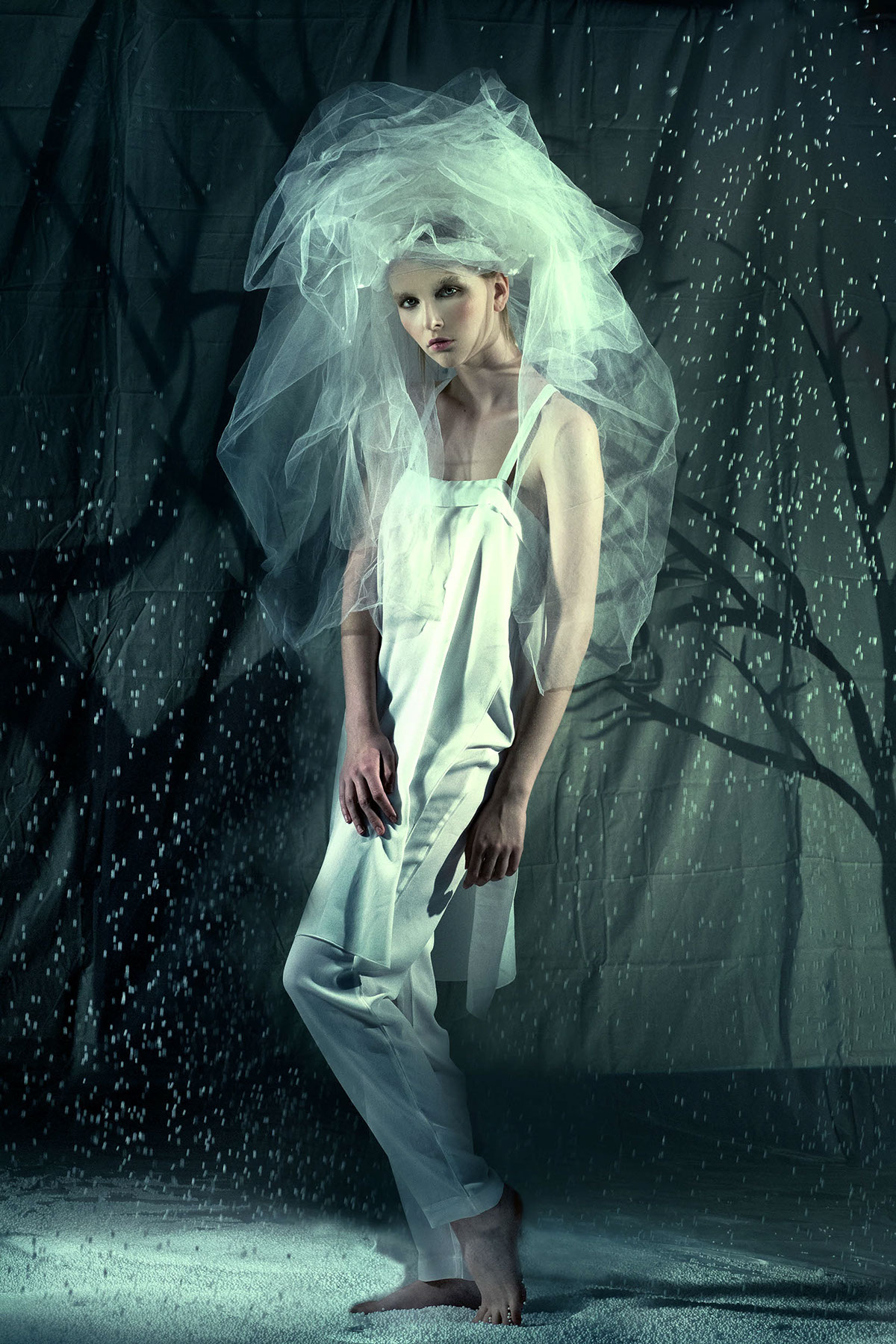 Snow shadows, photography by Silvia Sasso - Ego - AlterEgo